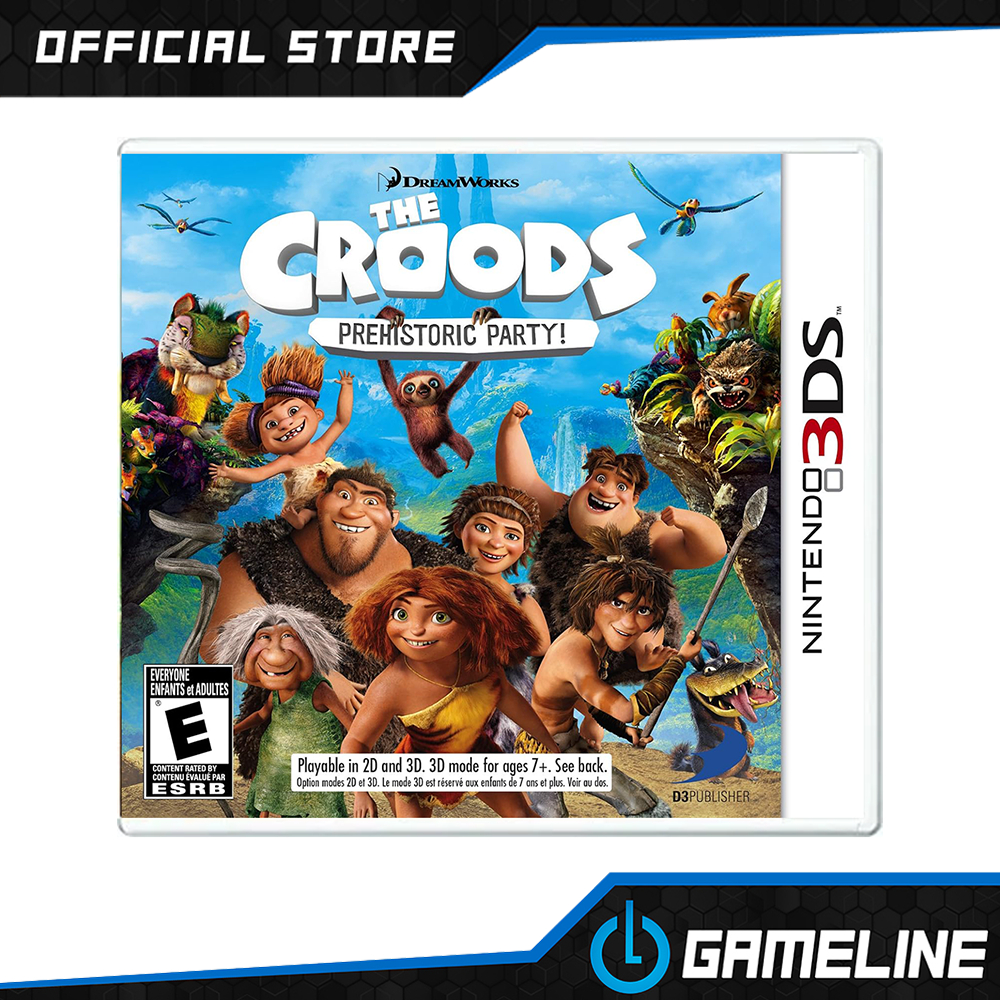 Nintendo 3DS The Croods Prehistoric Party (US) | Shopee Philippines