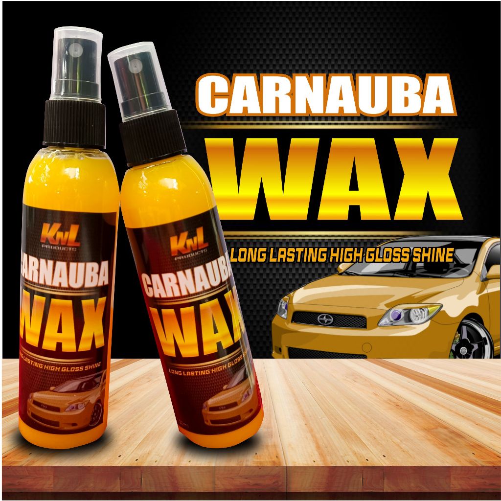Premium Liquid Carnauba Wax/Carnuba wax 100ml Scented & non-toxic ...