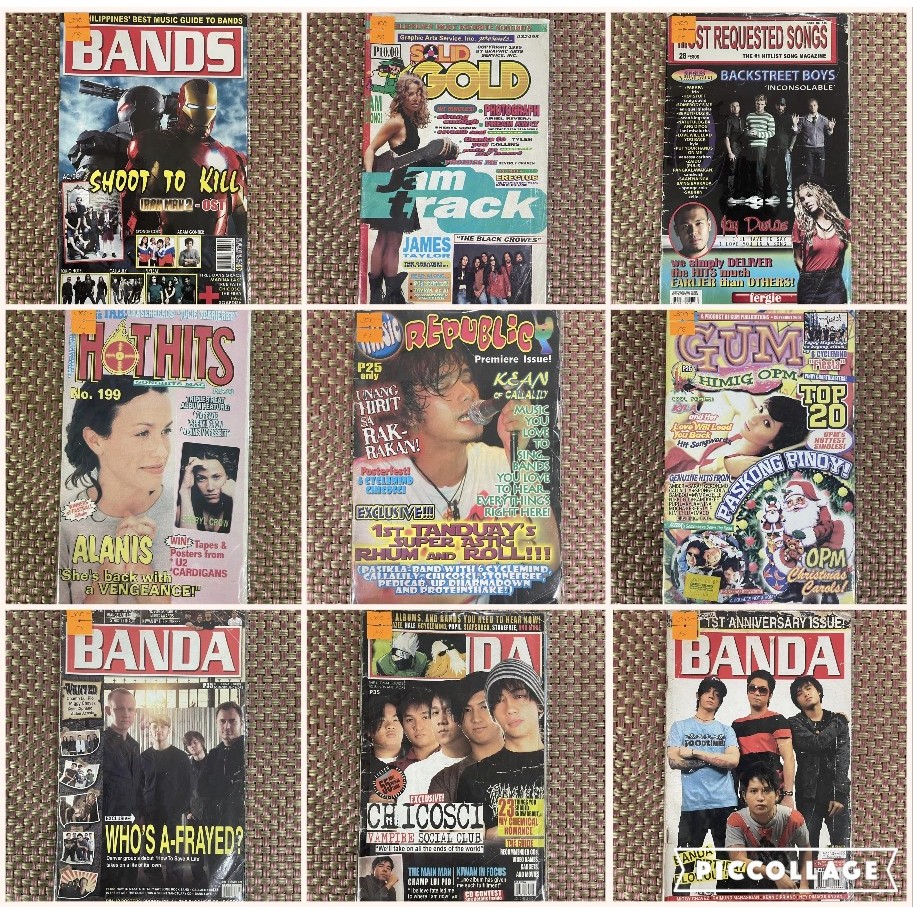 VINTAGE SONG HITS MAGAZINE - 2000s - GUITAR CHORDS | Shopee Philippines