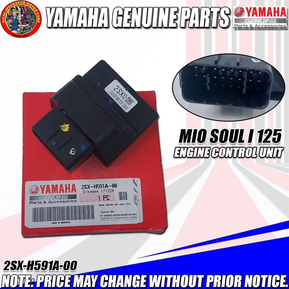 MIO SOUL I 125 ENGINE CONTROL UNIT (YGP) (Genuine: 2SX-H591A-00 ...