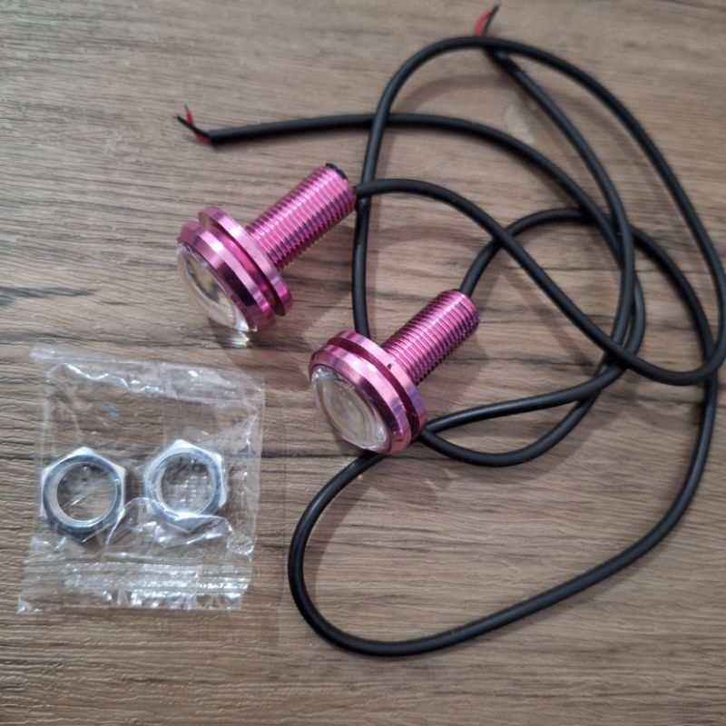 EAGLE EYE [LED LIGHT] PINK (2PCS) | Shopee Philippines