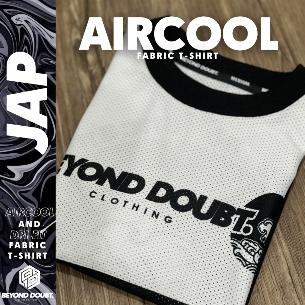 T-SHIRT - "JAP” Design AIRCOOL & DRIFIT Fabric - BEYOND DOUBT CLOTHING ...