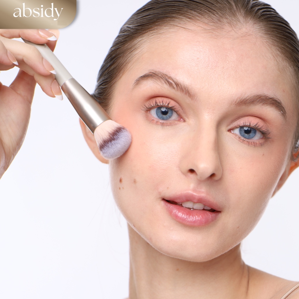 Absidy Makeup Brushes Round Blending/ Tapered Setting | Shopee Philippines