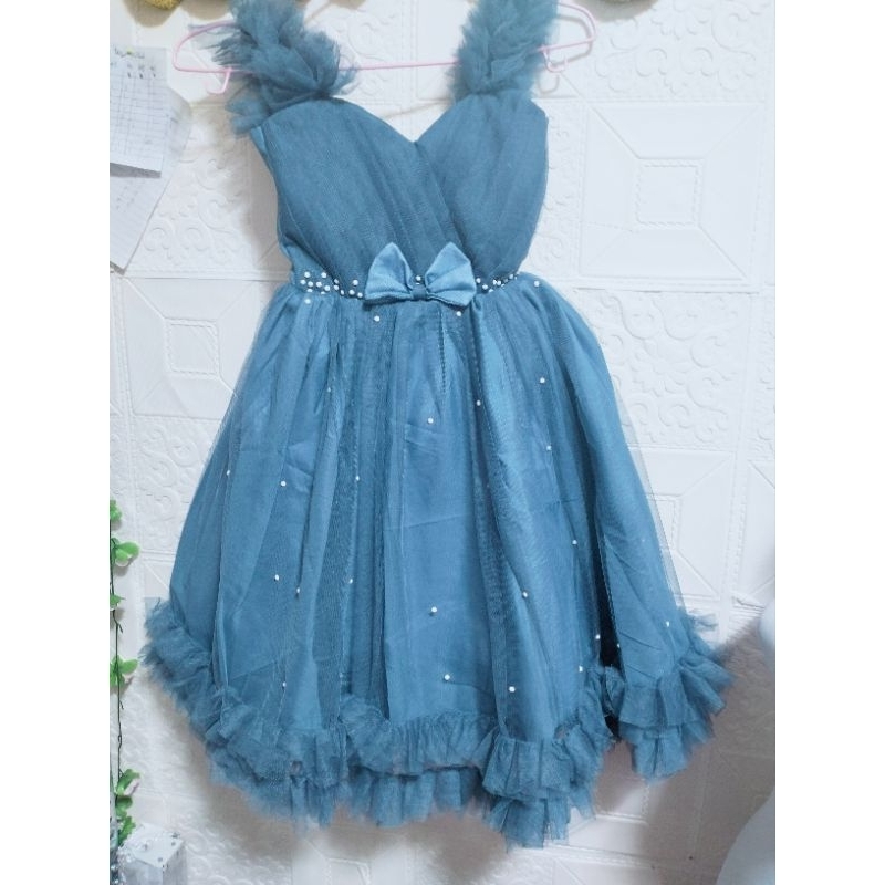 FLOWERGIRLS GOWNS TULLE RAFFLES | Shopee Philippines
