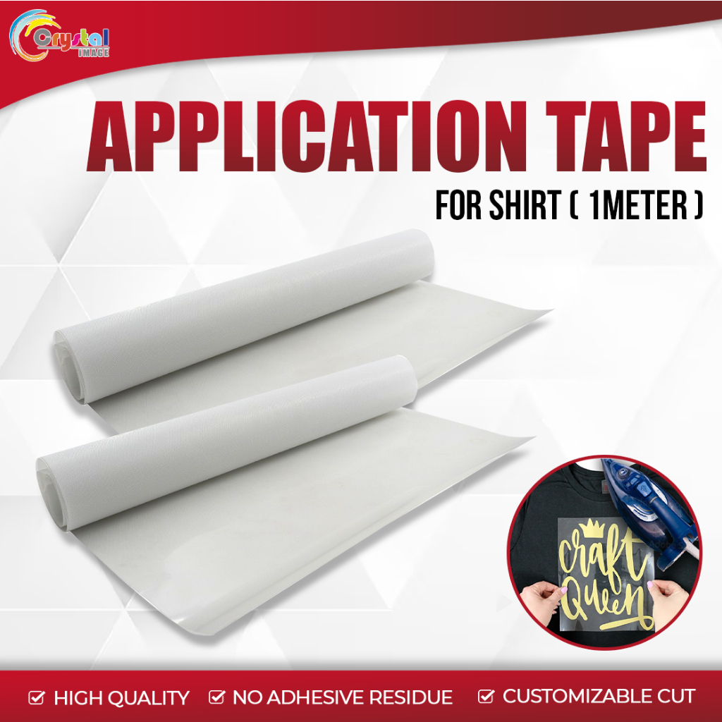Transfer Tape for T-Shirt Textile Application Tape (1meter) Heat ...