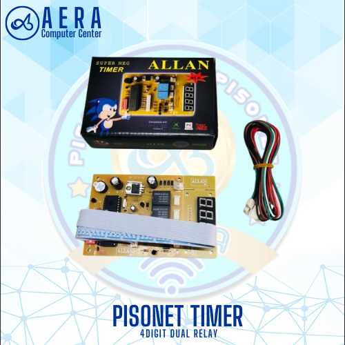 Allan Pisonet Timer 4digit dual Relay | Shopee Philippines
