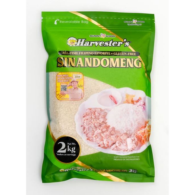 Harvesters Sinandomeng Rice 2kg | Shopee Philippines