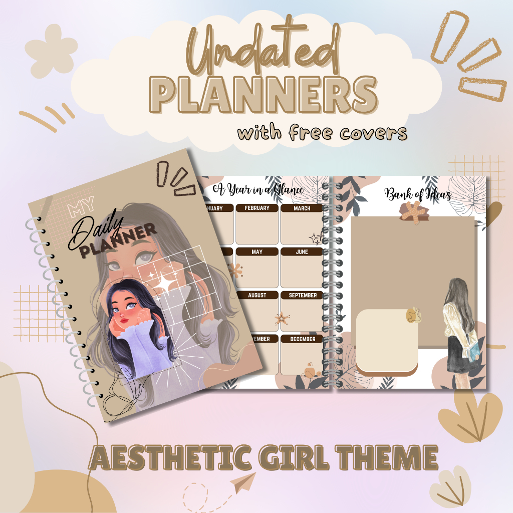 Customized Planner 100 pages A5 Size (Undated/Teachers) | Shopee ...