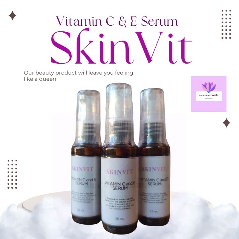 Skinvit Vitamin C & E Serum | Shopee Philippines