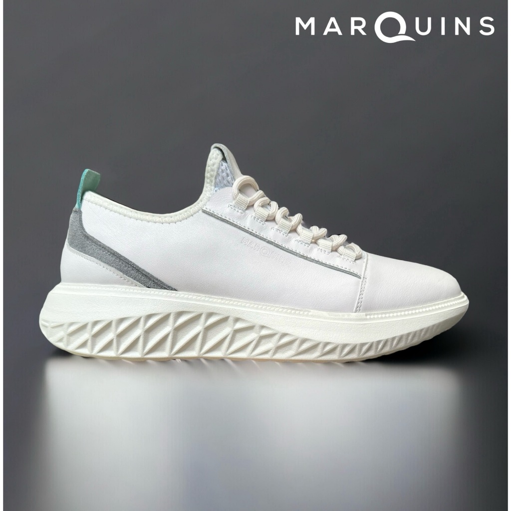 Marquins Genuine Leather Shoes - ZENITH White | Shopee Philippines