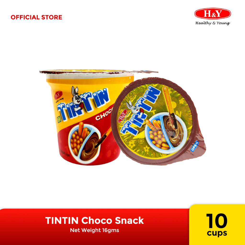 H&Y TINTIN Choco Snack 16g | Shopee Philippines