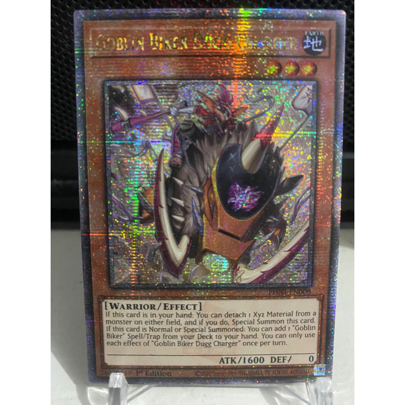 Goblin Biker Dugg Charger - PHNI-EN008 - Quarter Century Secret Rare ...