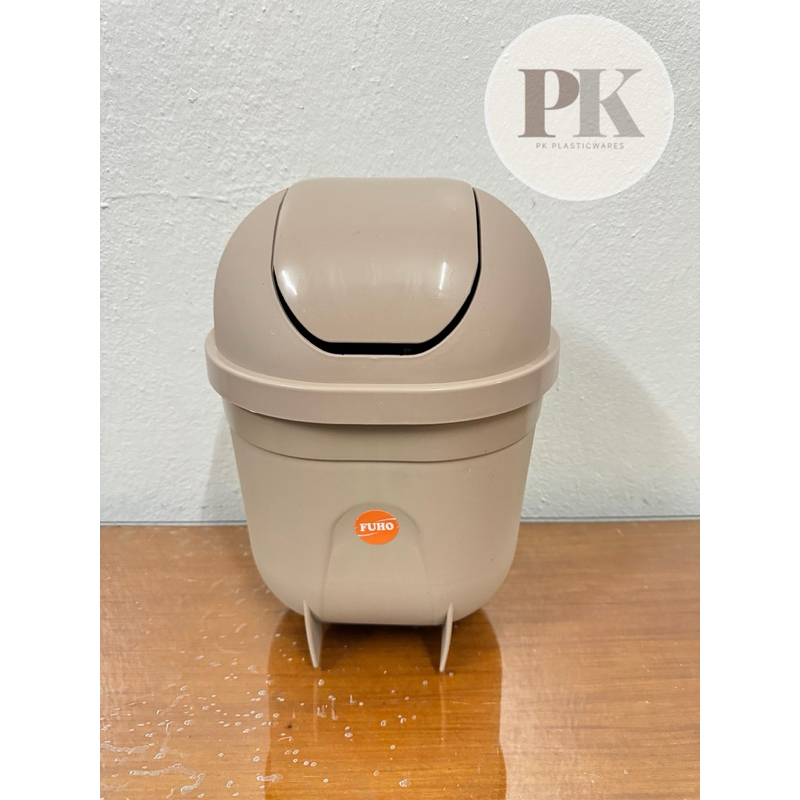 Fuho trash bin with Swing cover/ Trashcan/ Basurahan | Shopee Philippines
