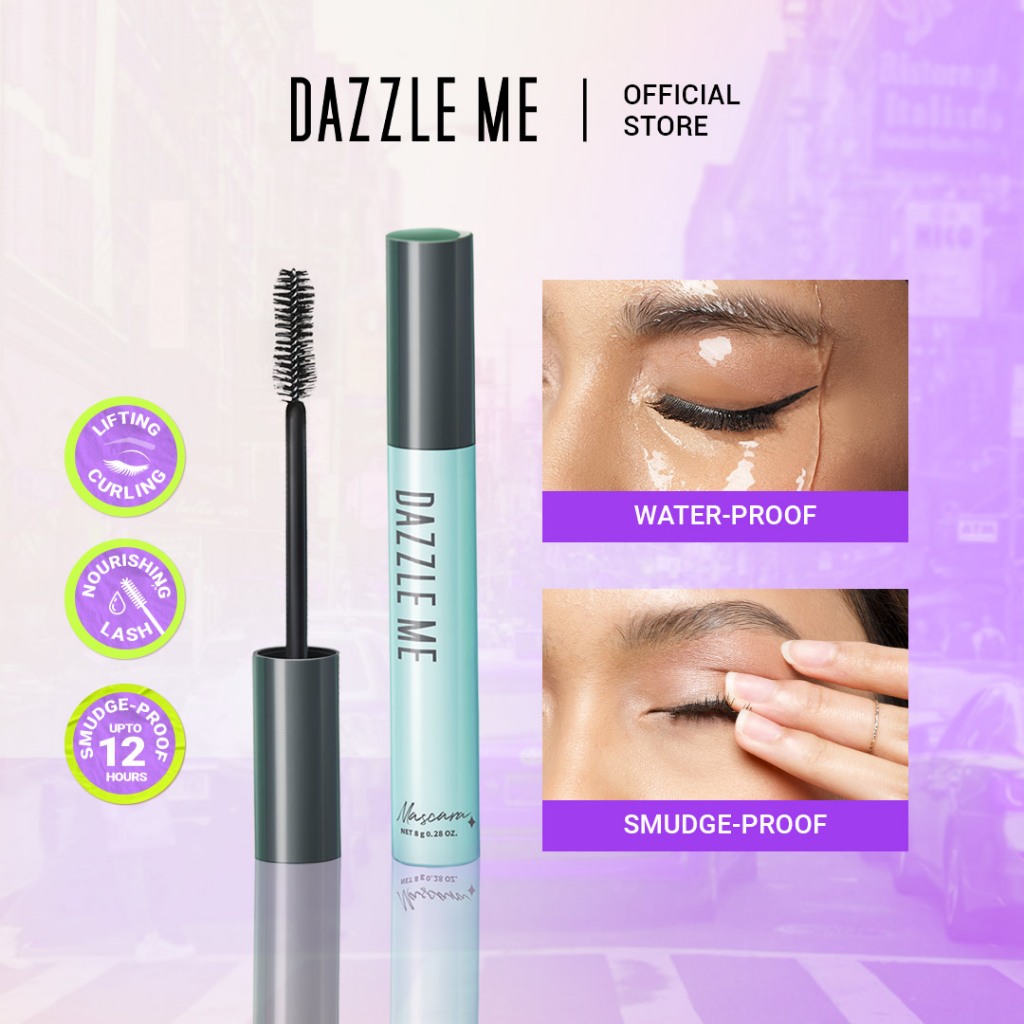 DAZZLE ME Holy Moly Mascara -Long Lasting Volume Curling Lash Lifting ...