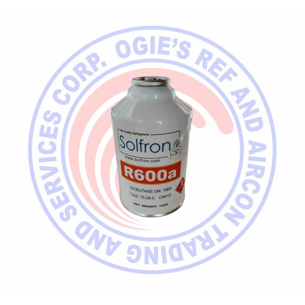 REFRIGERANT R600a SOLFRON 120G | Shopee Philippines