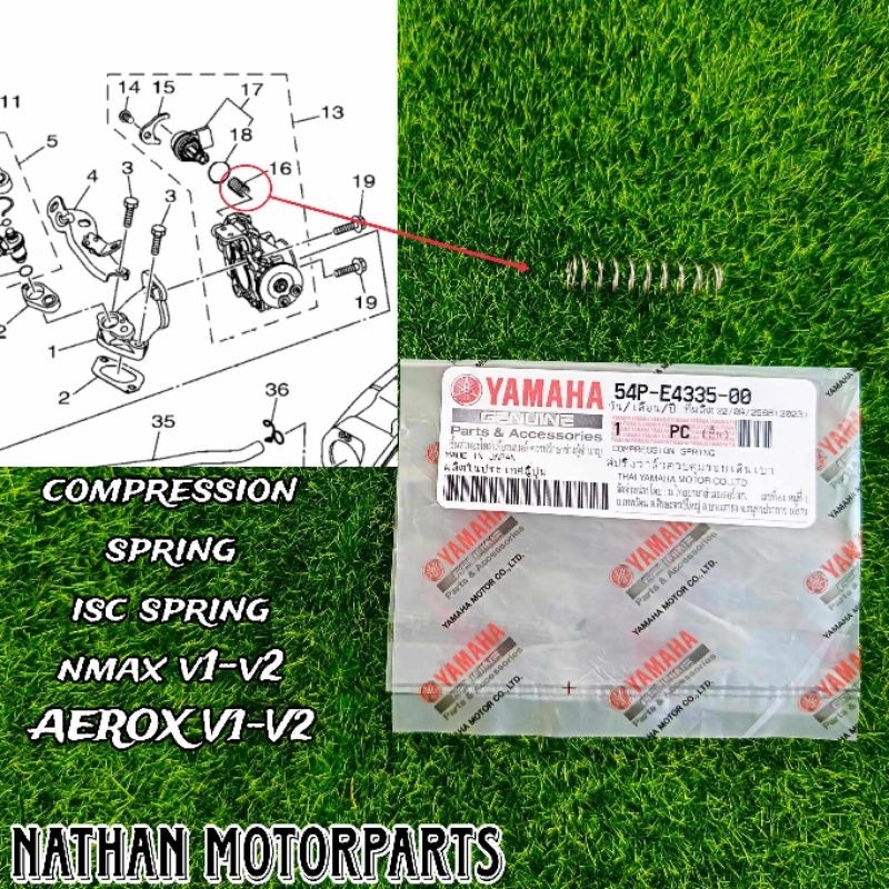 ISC SPRING NMAX V1 V2 AEROX V1 V2 | Shopee Philippines