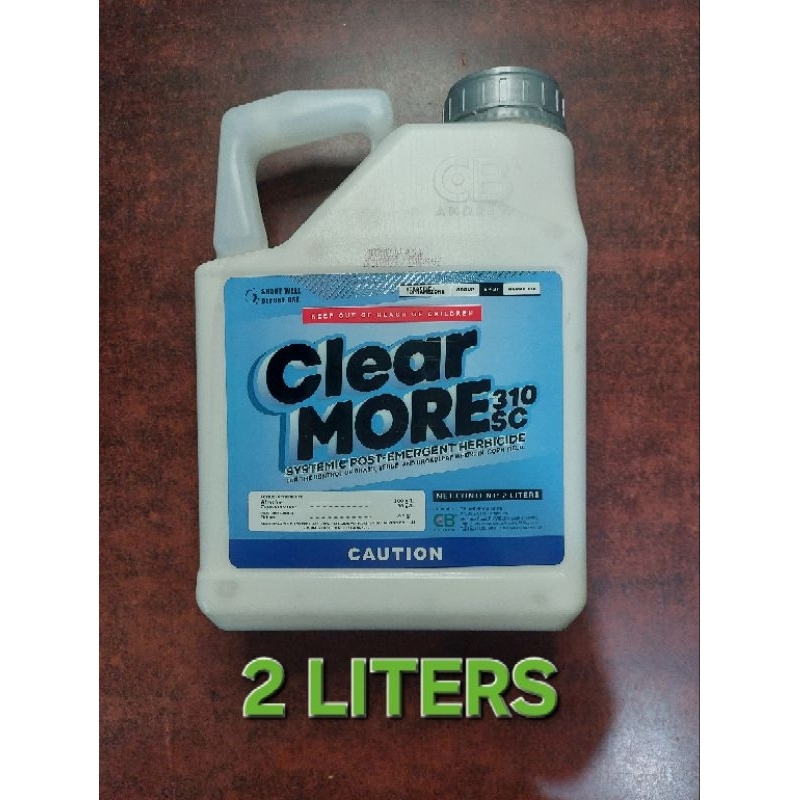 CLEAR MORE 310SC (2 LITERS) PEST WEED CONTROL FOR CORN AND RICE BY CB ...