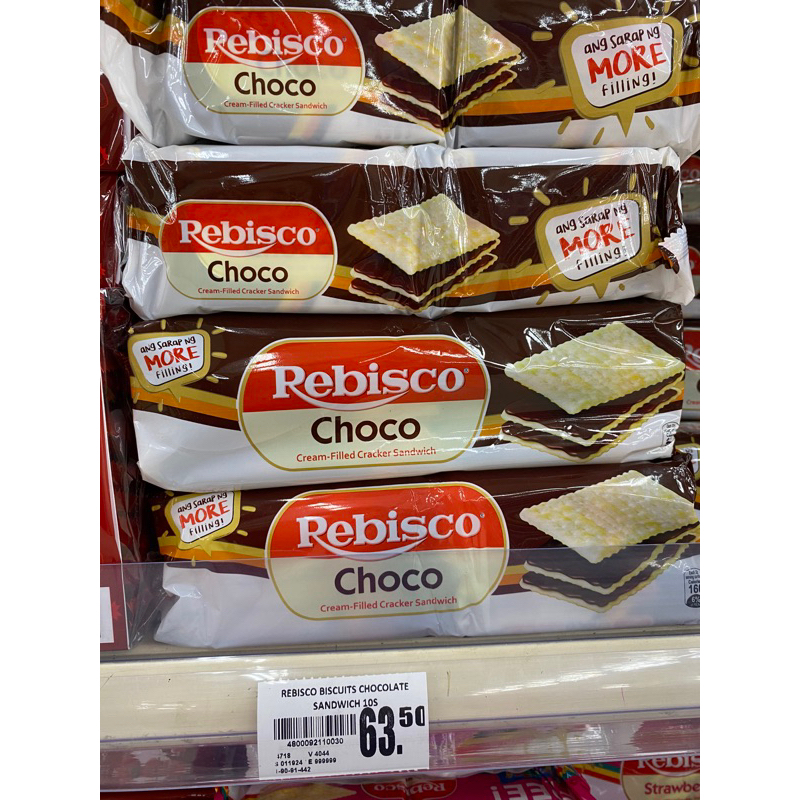 SUPERSALE‼️ Rebisco Choco 10pcs per pack | Shopee Philippines