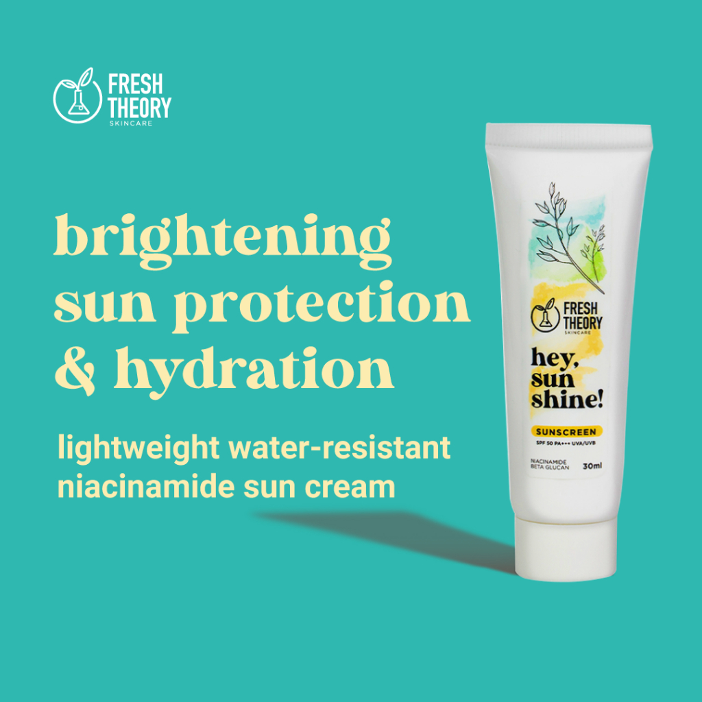 Fresh Theory Hey, Sunshine! Moisturizing Sunscreen 30g - SPF50 PA ...