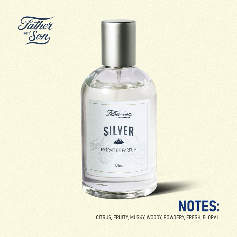SILVER - FATHER AND SON PERFUME (Silver Mountain Water) | Shopee ...