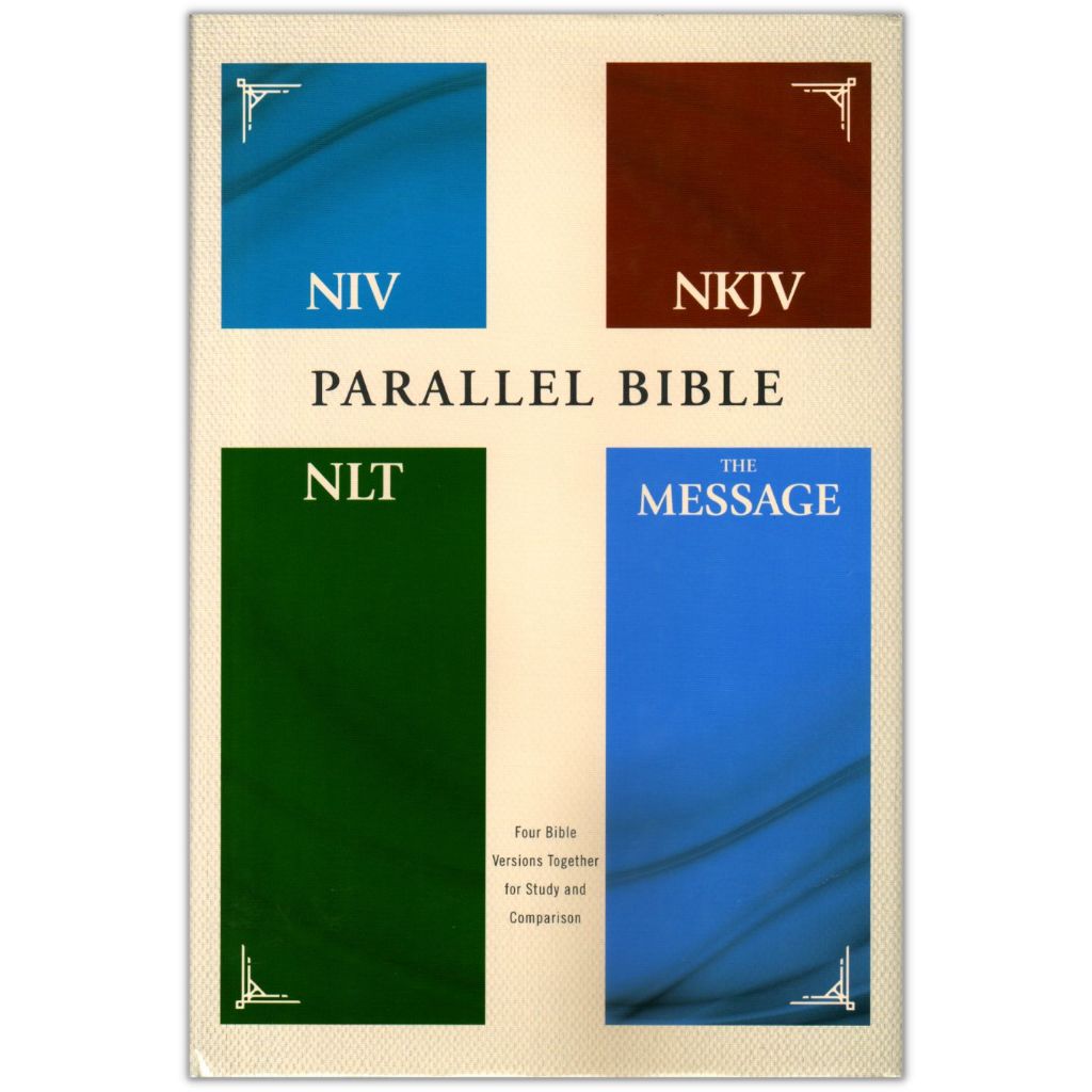 NIV, NKJV, NLT, The Message - Parallel Bible | Shopee Philippines