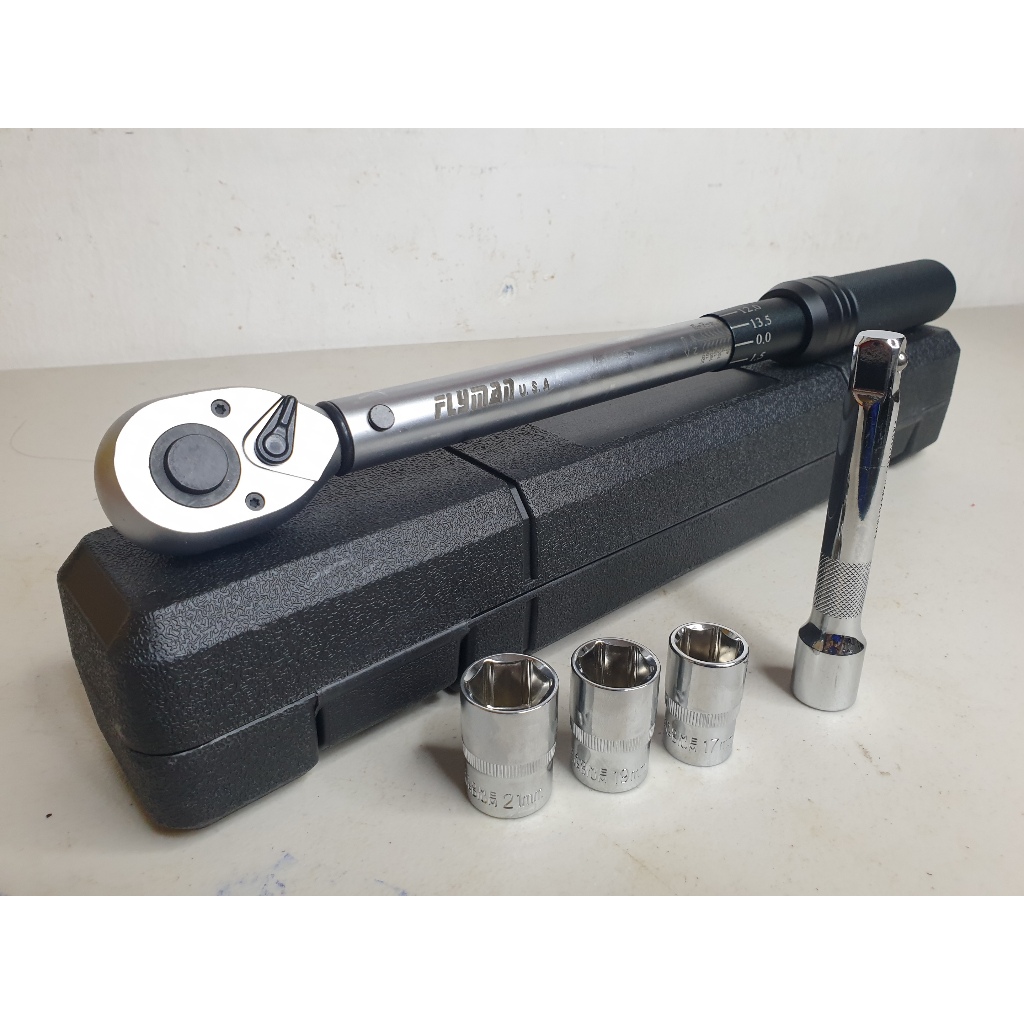 Flyman Torque Wrench 1/2" Drive 25-220N.m With Certificate of ...