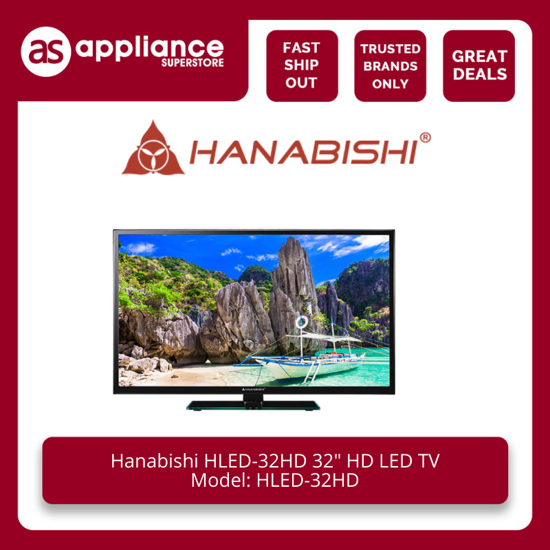 Hanabishi HLED-32HD 32" HD LED TV HLED32HD | Shopee Philippines