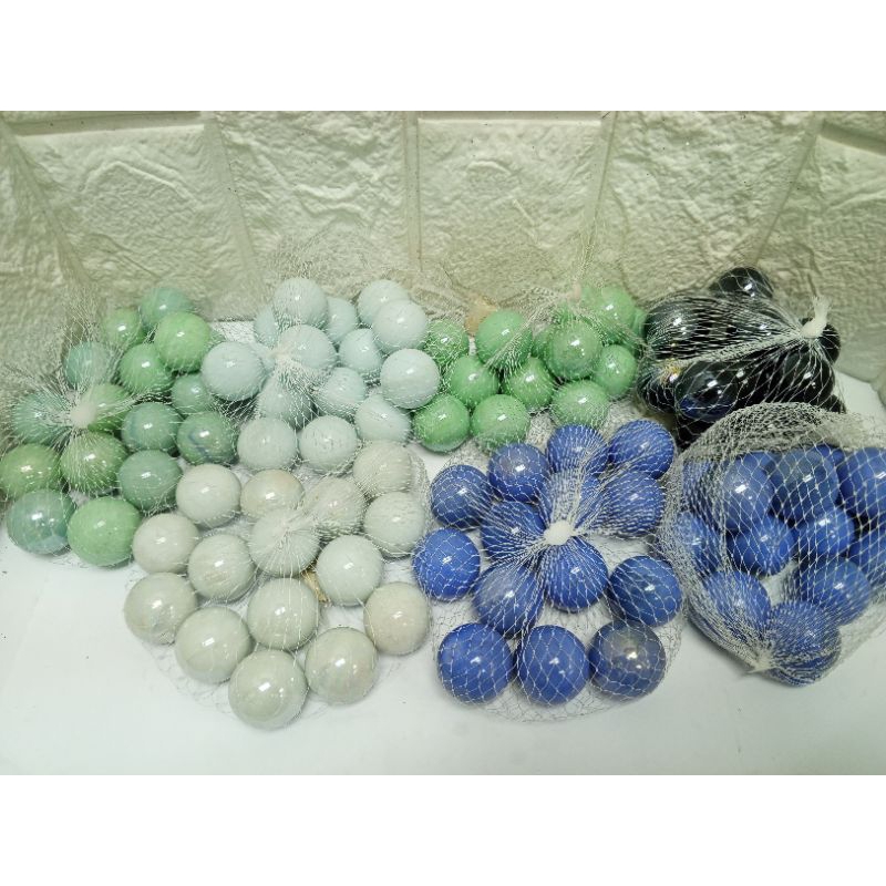Big Marbles Asstd Colors for aquarium Decoration | Shopee Philippines