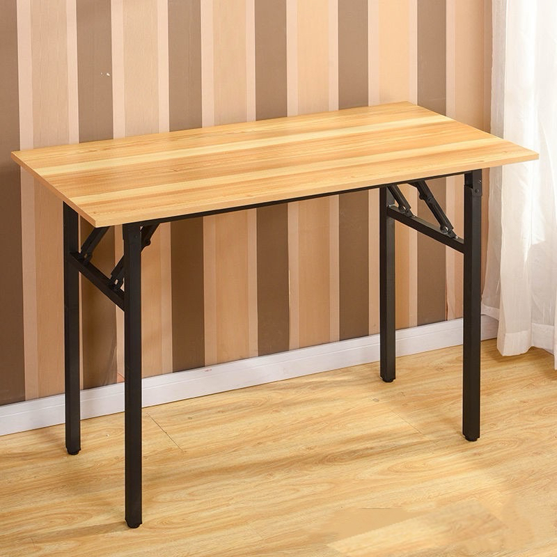 Foldable Desk Dining Computer Study Office Desk wooden Table | Shopee ...