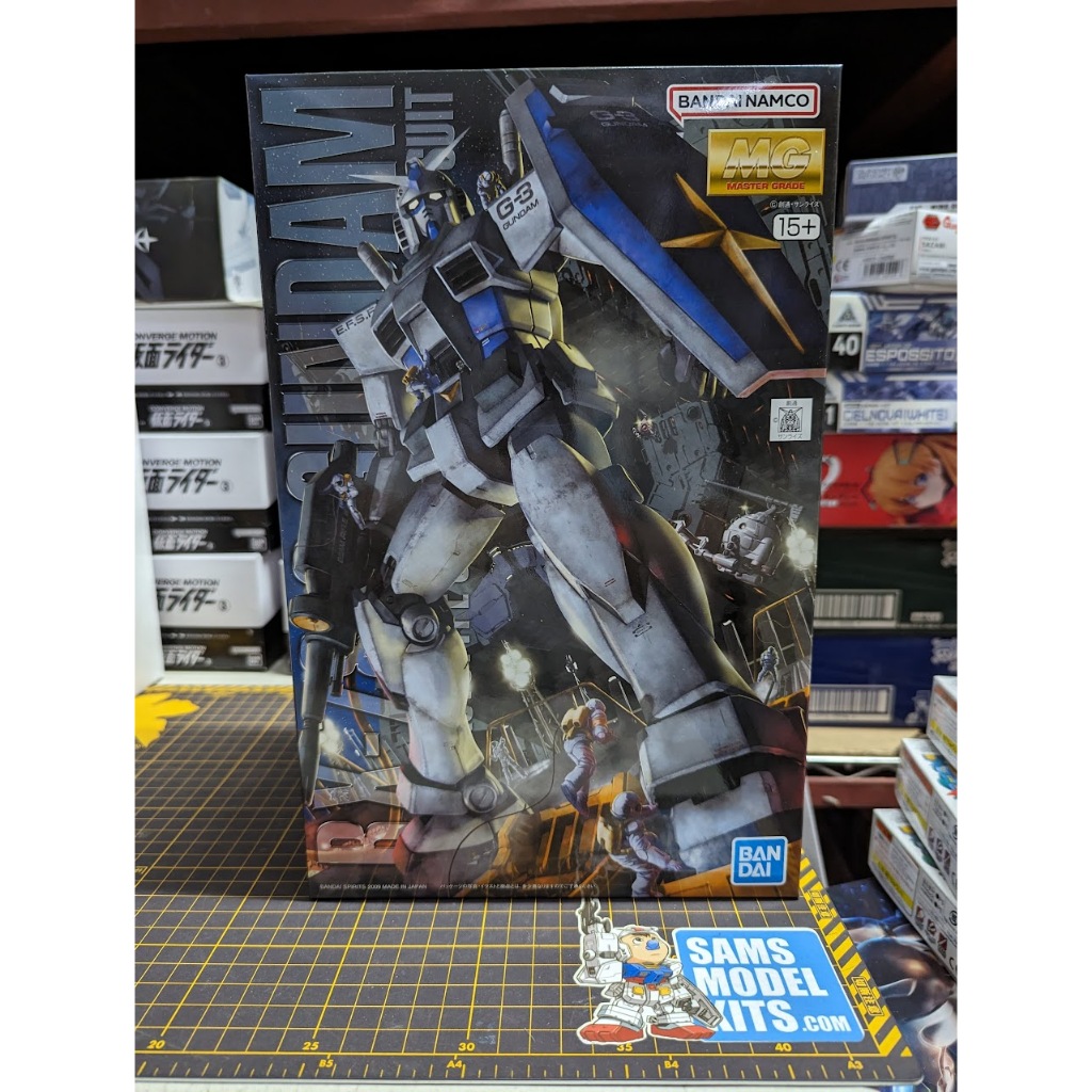MG Master Grade RX-78-3 Gundam Ver. 2.0 [BK] | Shopee Philippines