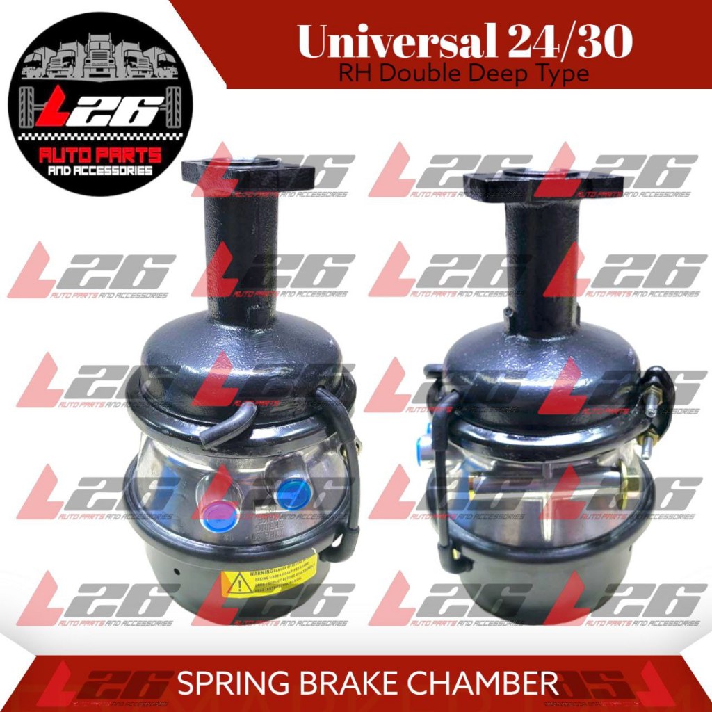 LH UNIVERSAL SPRING BRAKE CHAMBER 24/30 Double DEEP TYPE Type-24 Type-30 T24 T30 | Shopee ...