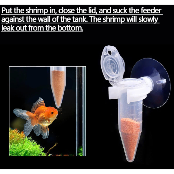 Artemia Funnel Cup Fish Food Feeding Tool Aquarium Accessory Feeder ...