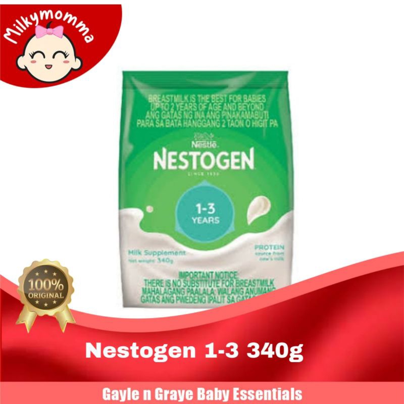 Nestogen 1-3 Years Old 340G | Shopee Philippines