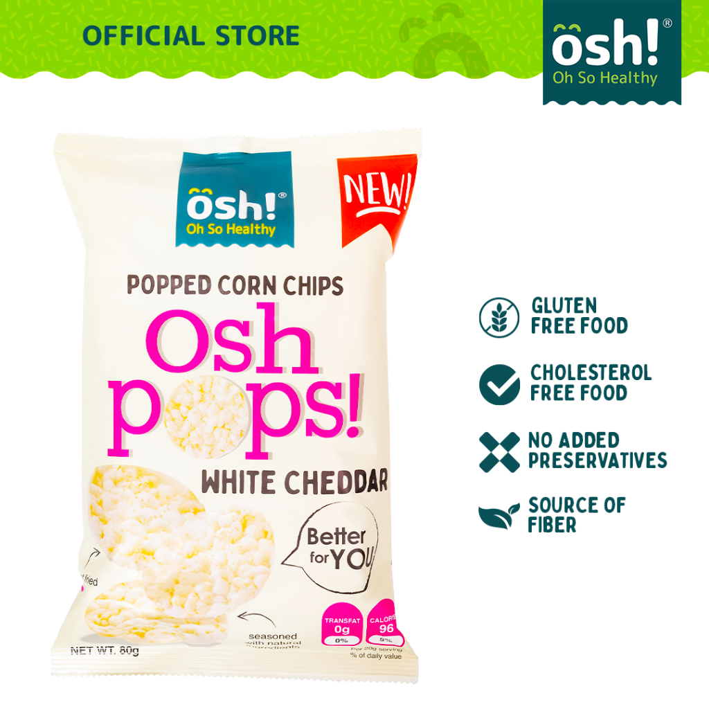 OSH! Pops! White Cheddar 80g | Shopee Philippines