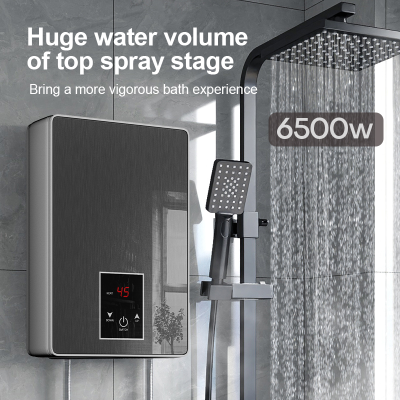 Electric water heater 220V LCD water heater touch screen water heater ...