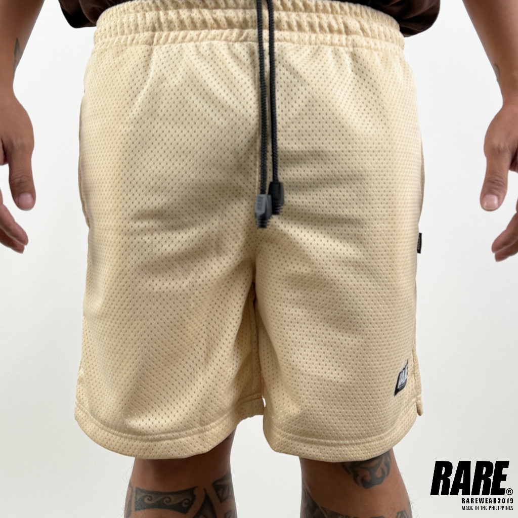 RARE BASIC BALLER SHORT BEIGE | Shopee Philippines