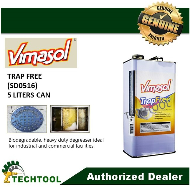VIMASOL 5L Trap Free - Heavy Duty Degreaser (SD0516) | Shopee Philippines
