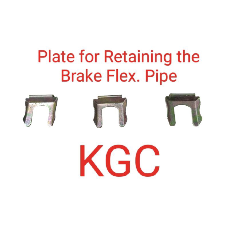 KGC - Plate for Retaining the Brake Flex. Pipe Piaggio Parts(per piece) | Shopee Philippines