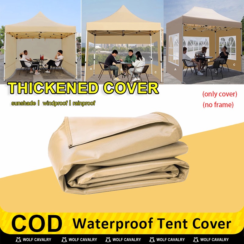3x3/3x4.5M Tent Surface Outdoor Tents Accessories Portable Transparent ...