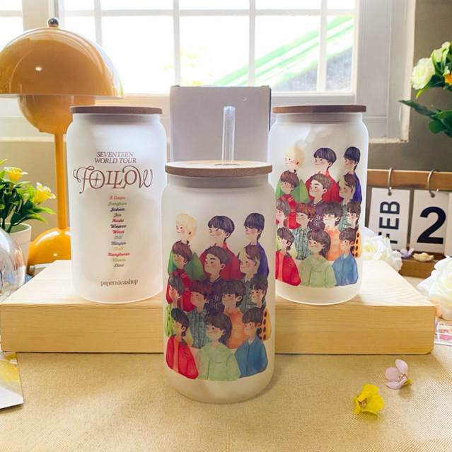 SVT Follow Tour Glassy Cups, Frosted Glassy Cups | FGC007 ...