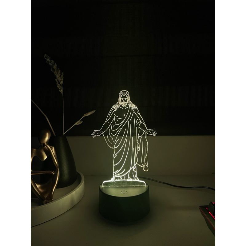 LDS AOF FRONT VIEW CHRISTUS LED LAMP | Shopee Philippines