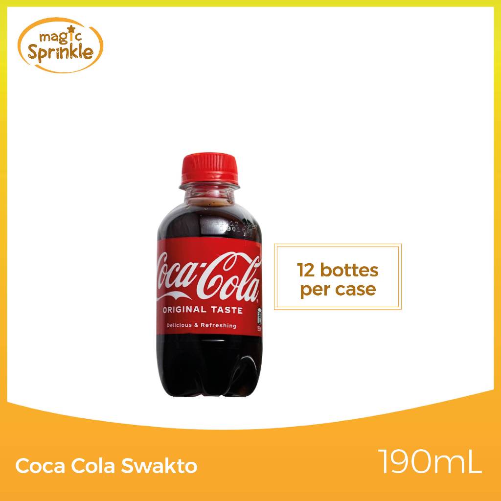 Coca Cola / Coke Swakto 190mL x 12 - Case | Shopee Philippines