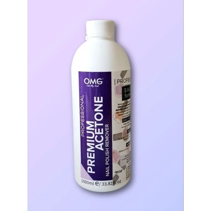 Omg premium acetone 1000ml | Shopee Philippines