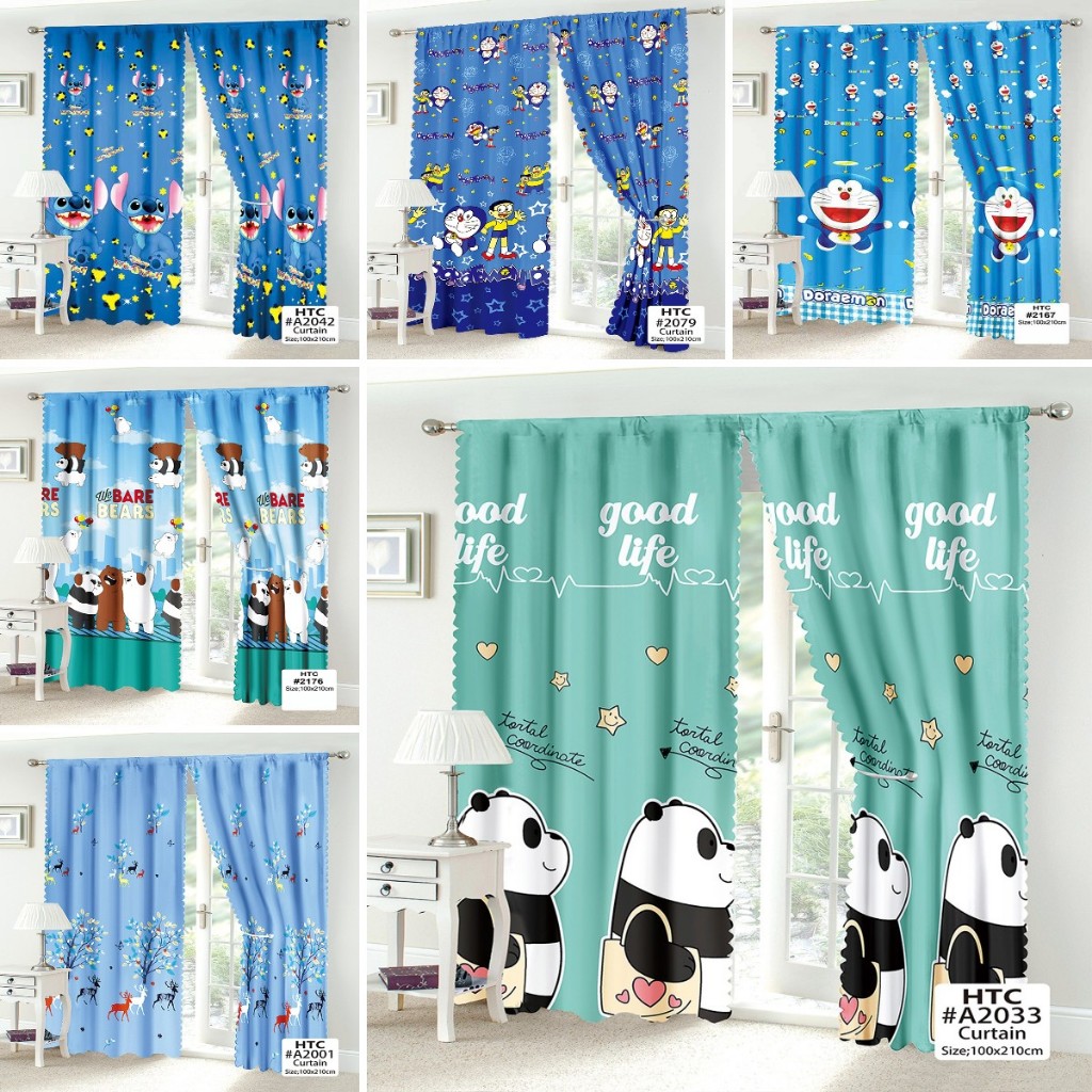 Hot Sale Cartoon Character Curtain for Window Door Per Piece Unique ...