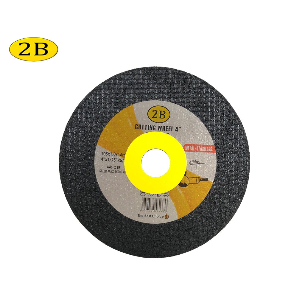 2B Cutting Wheel Disc 4" Heavy Duty Super Thin Metal & Stainless for Angle Grinder CDWAT-4 ...
