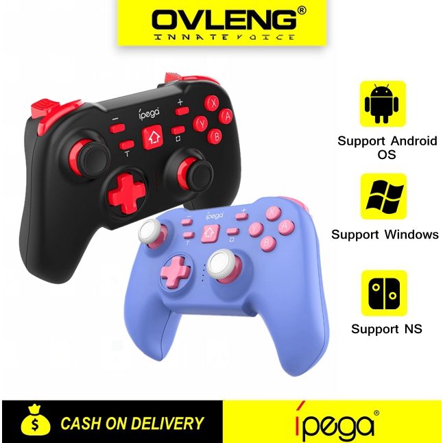 Ipega Pg Sw062 Wireless Gamepad Bluetooth Game Controller 6 Axis Gyroscope And Dual Motor