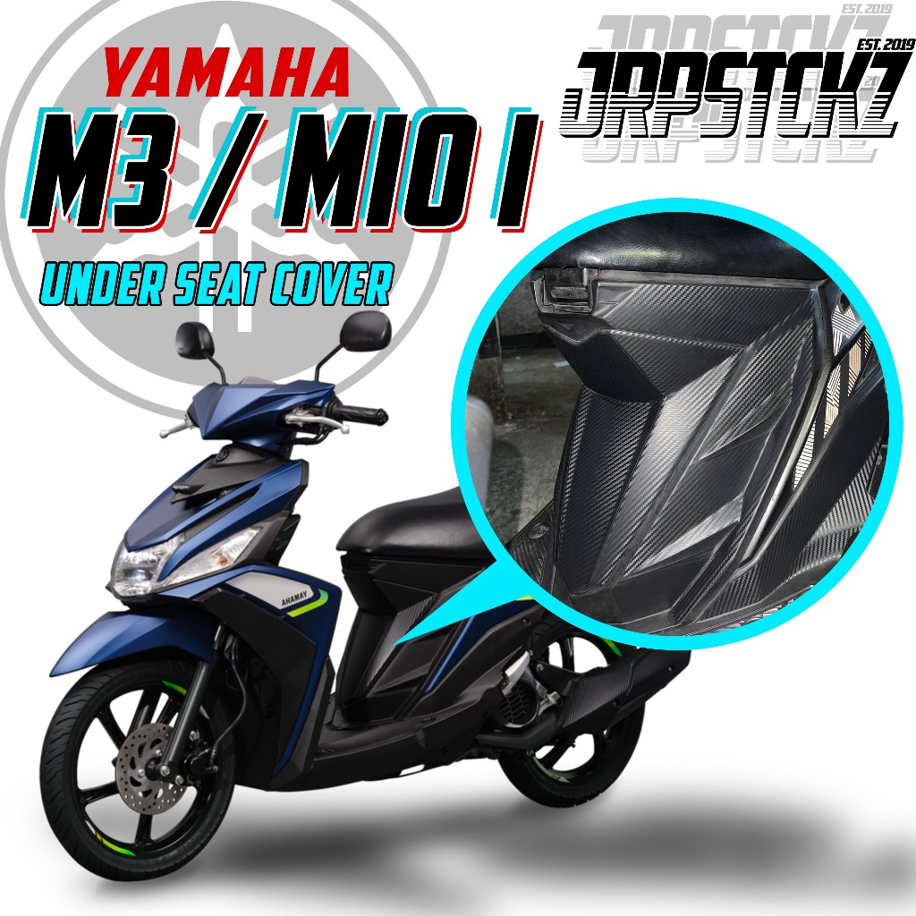 Mio i 125 / M3 UNDERSEAT Carbon | Ready to Install, Easy to DIY ...