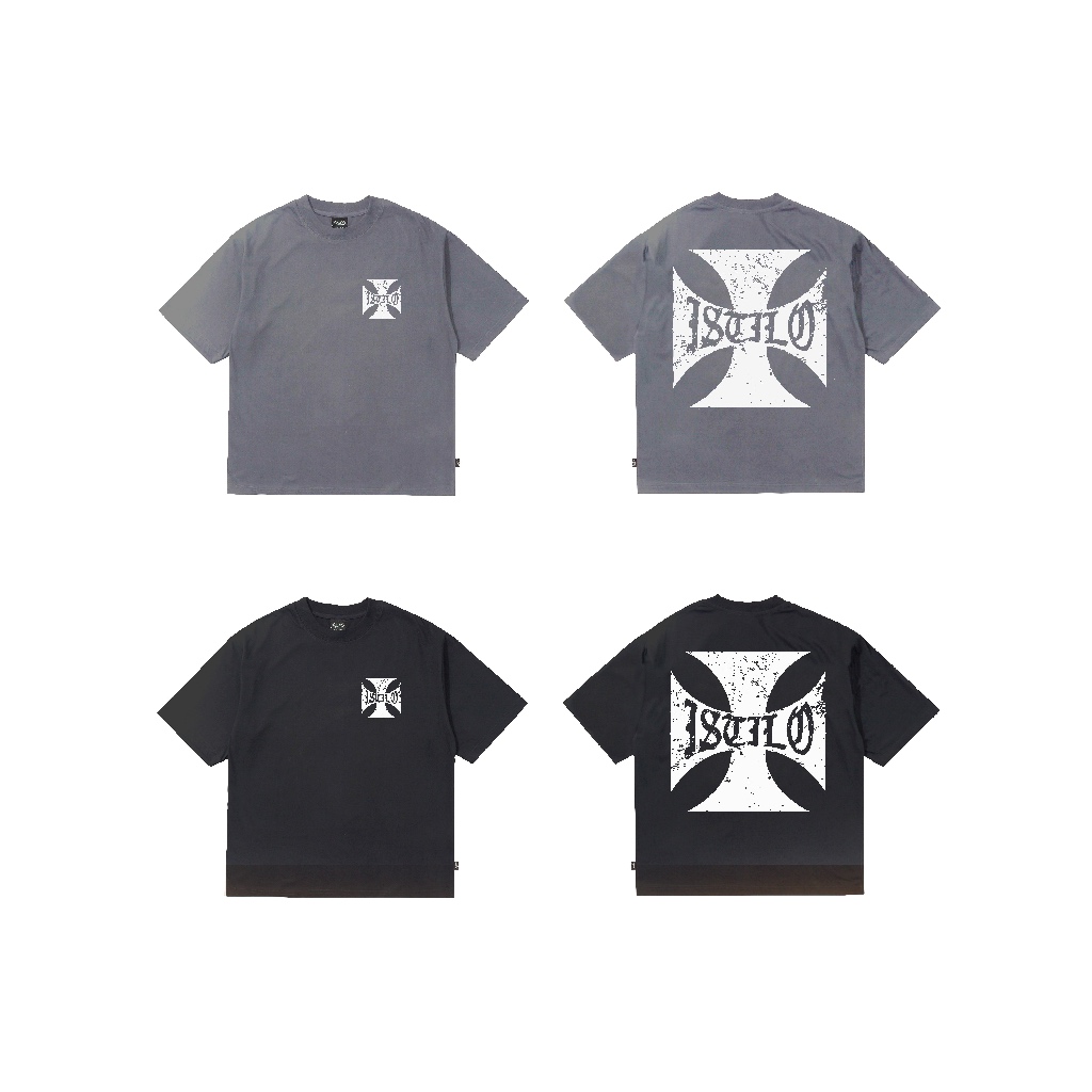 ISTILO Cross Tee | Local Streetwear Brand | Shopee Philippines