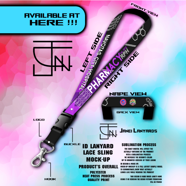 NavCH | ID Lace Lanyard with Customized Design | Shopee Philippines