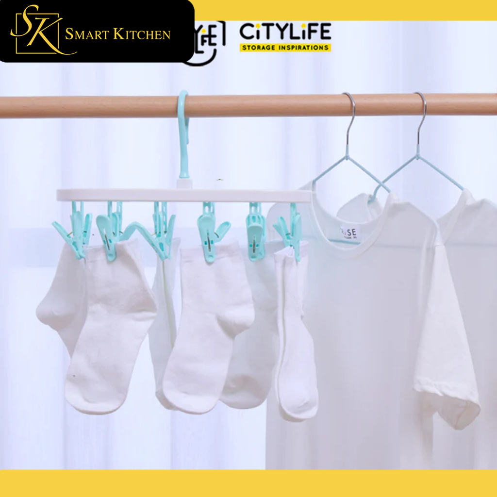 BUY 1 GET 1 Laundry Bathroom Wardrobe Hanger Ipitan sampayan citylife ...